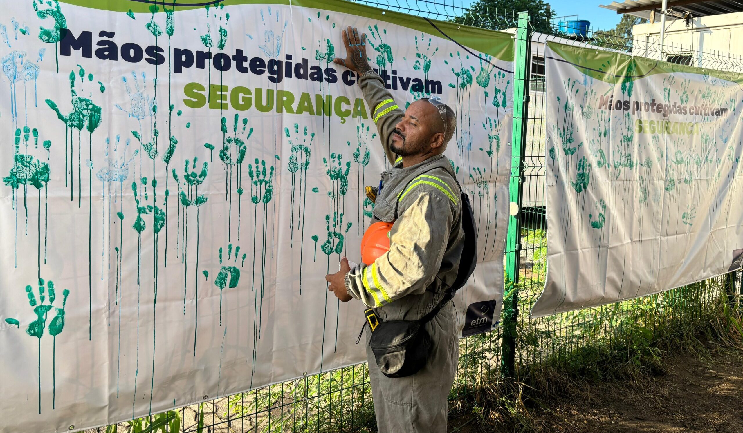 CAMPANHA DE PROTEÇÃO DAS MÃOS: "MÃOS PROTEGIDAS CULTIVAM SEGURANÇA"